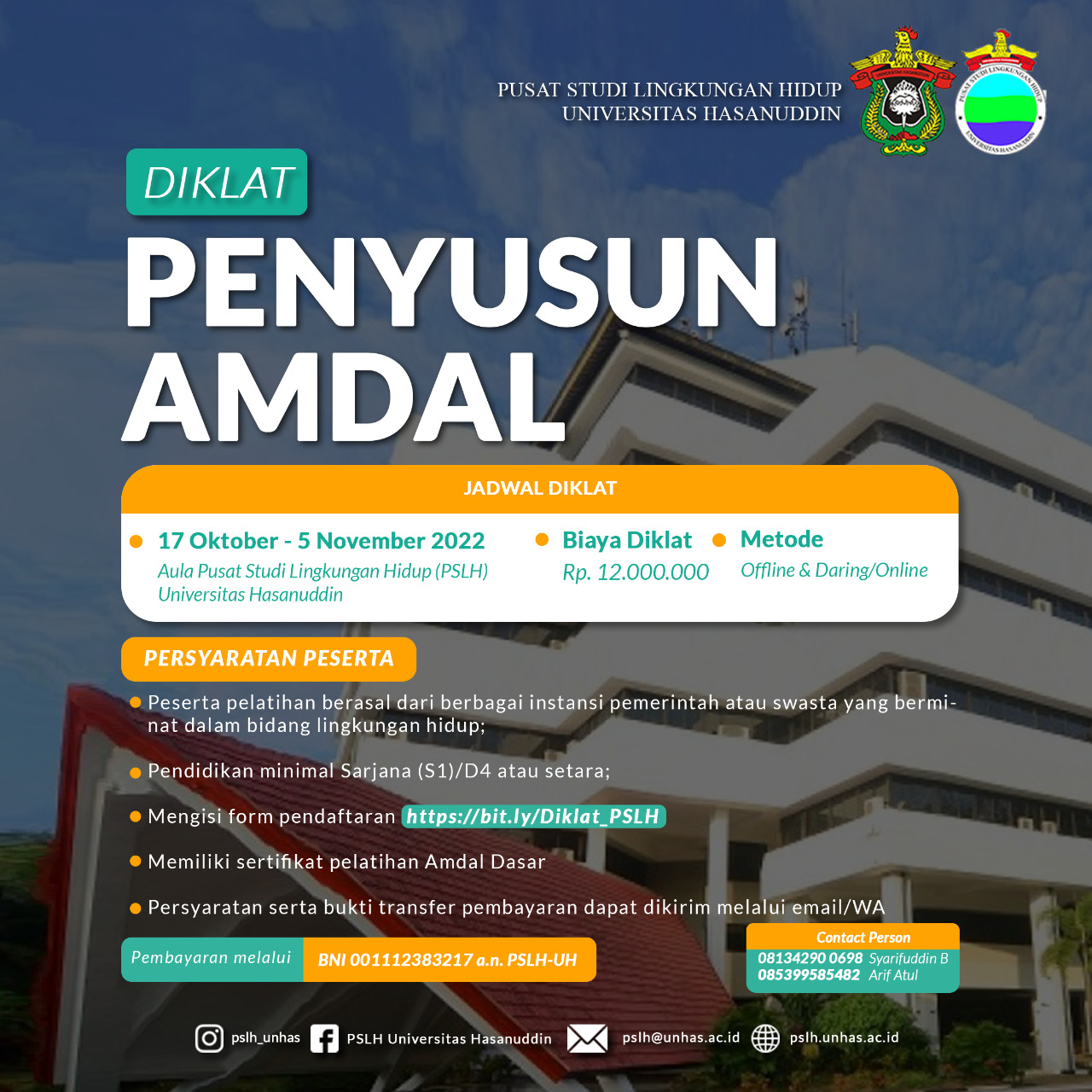 Pusat Studi Lingkungan Hidup - Universitas Hasanuddin